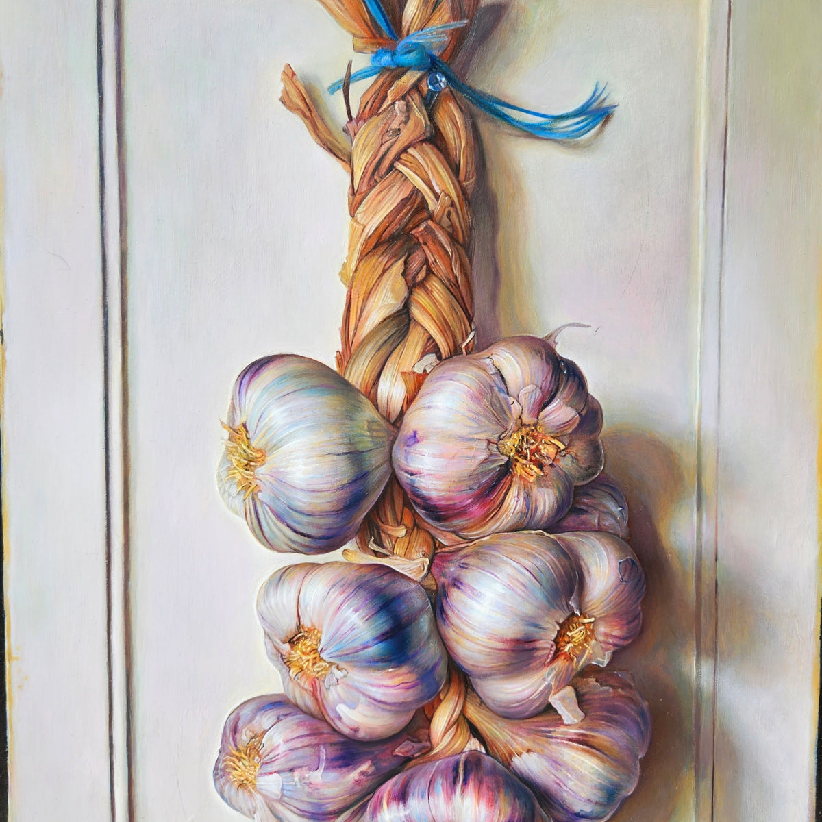Colin Vincent - Garlic on White – Clifton Fine Art