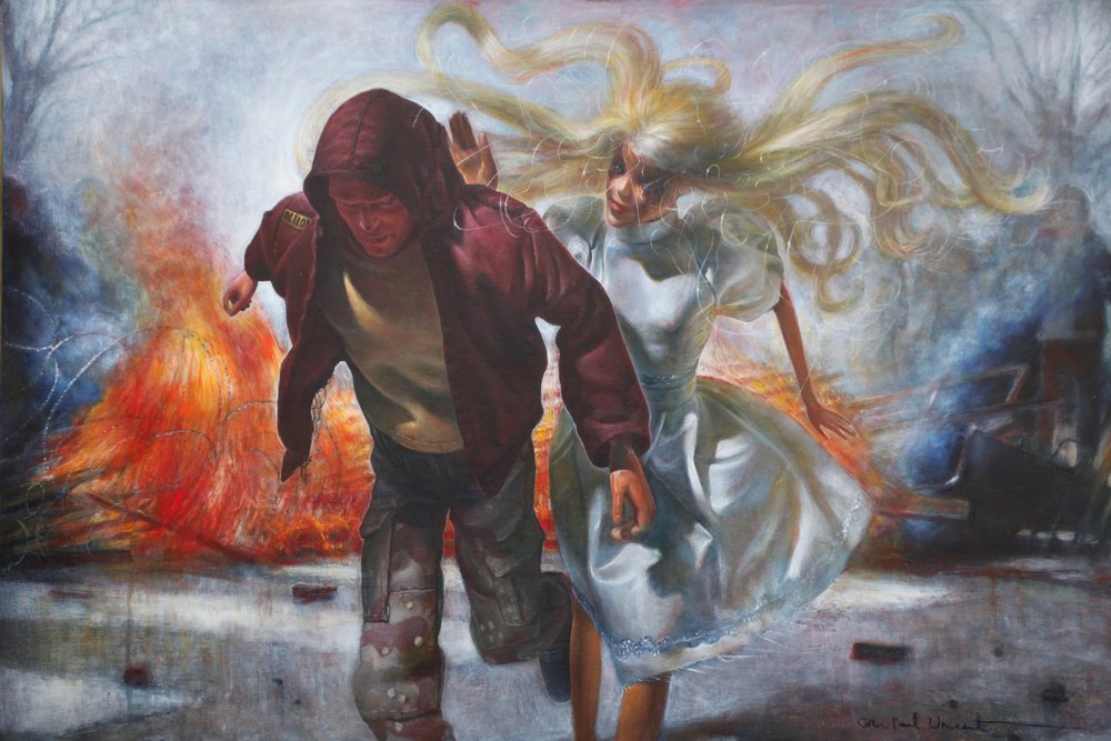 Colin Vincent - Pushed into Action – Clifton Fine Art