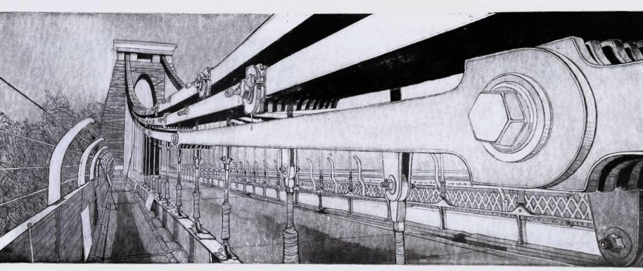Tim Slatter - Clifton Suspension Bridge – Clifton Fine Art