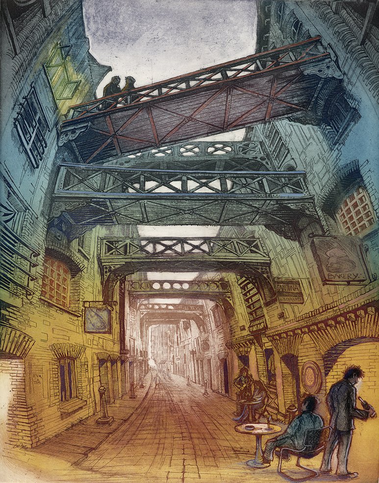 Tim Slatter - London Walkways – Clifton Fine Art